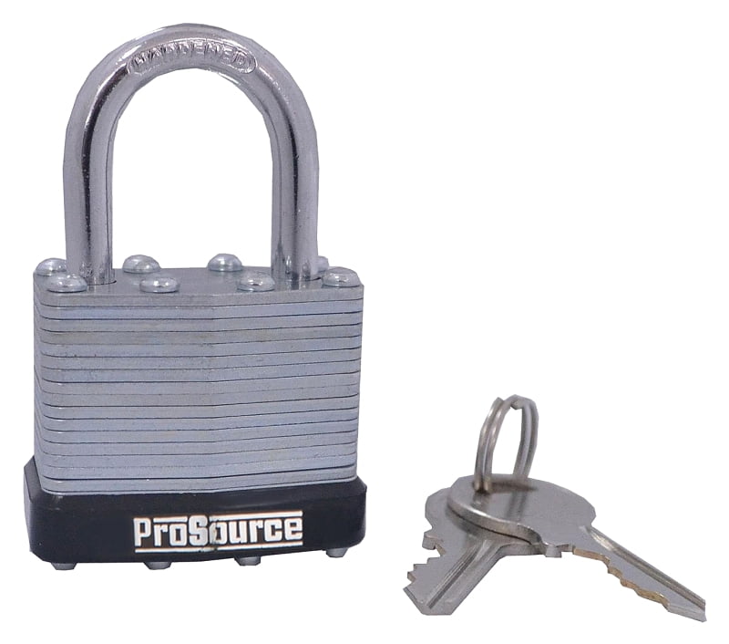 ProSource Padlock, Keyed Alike Key, Standard Shackle, 1/4 (6.3) in (mm ...