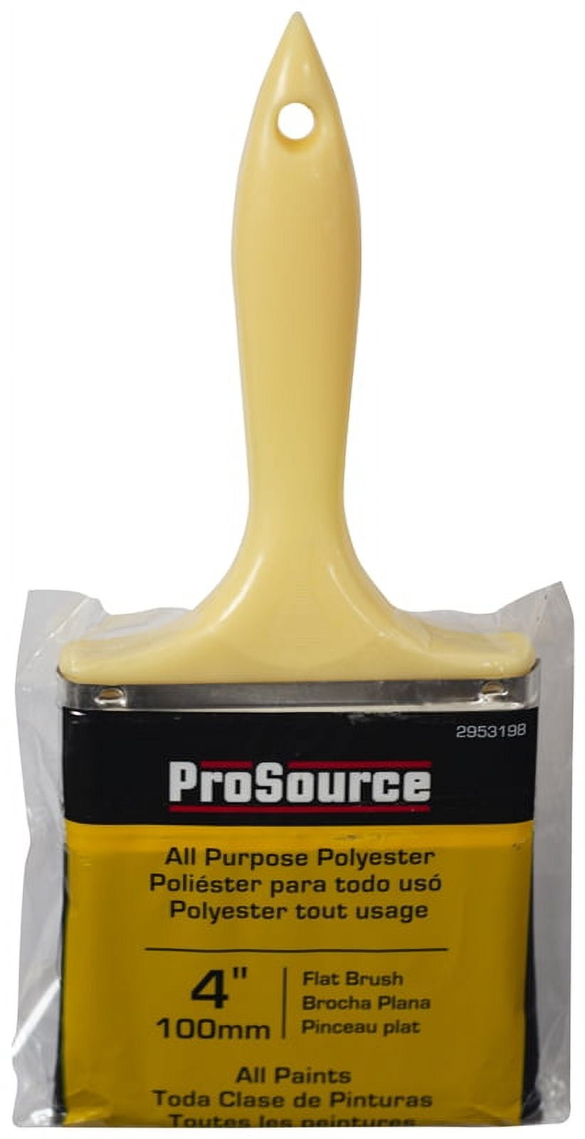 ProSource Paint Brush 4 In W Polyester Bristle - Walmart.com