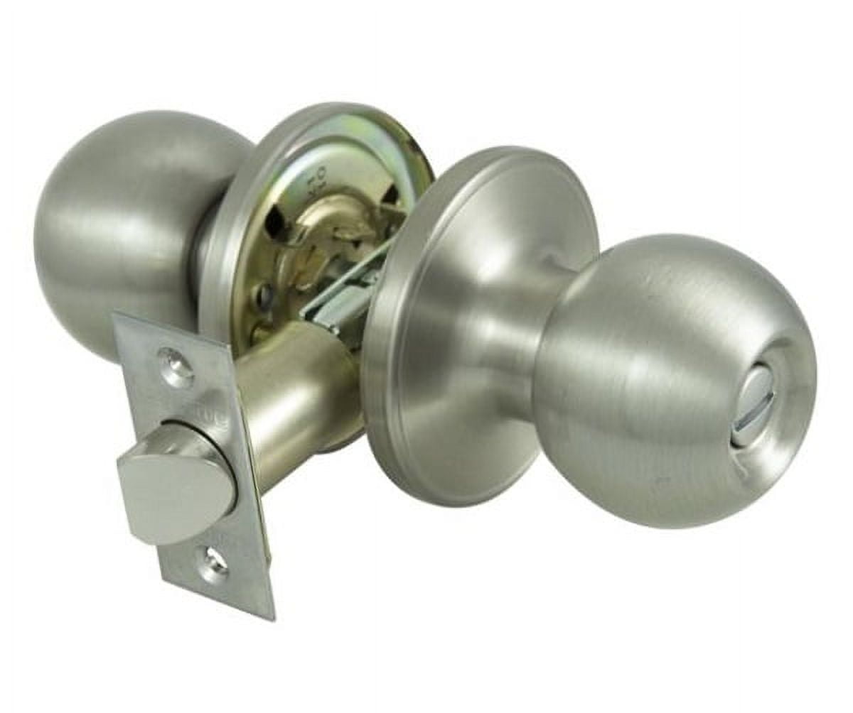 ProSource Privacy Door Knob 2-3/8 - 2-3/4 In Adjustable 6-Way Latch ...