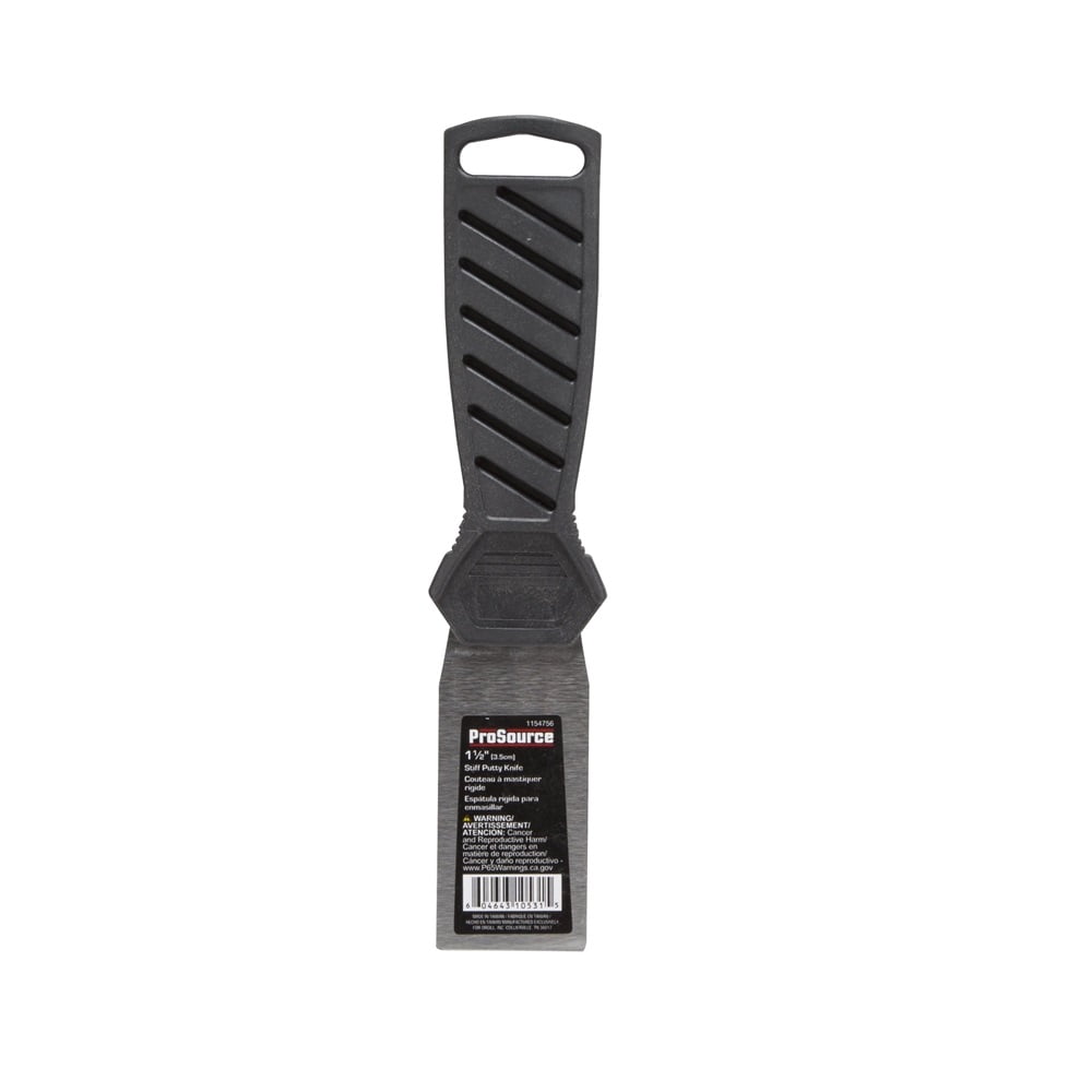 ProSource Putty Knife 1-1/2 In W High Carbon Steel Plastic - Walmart.com