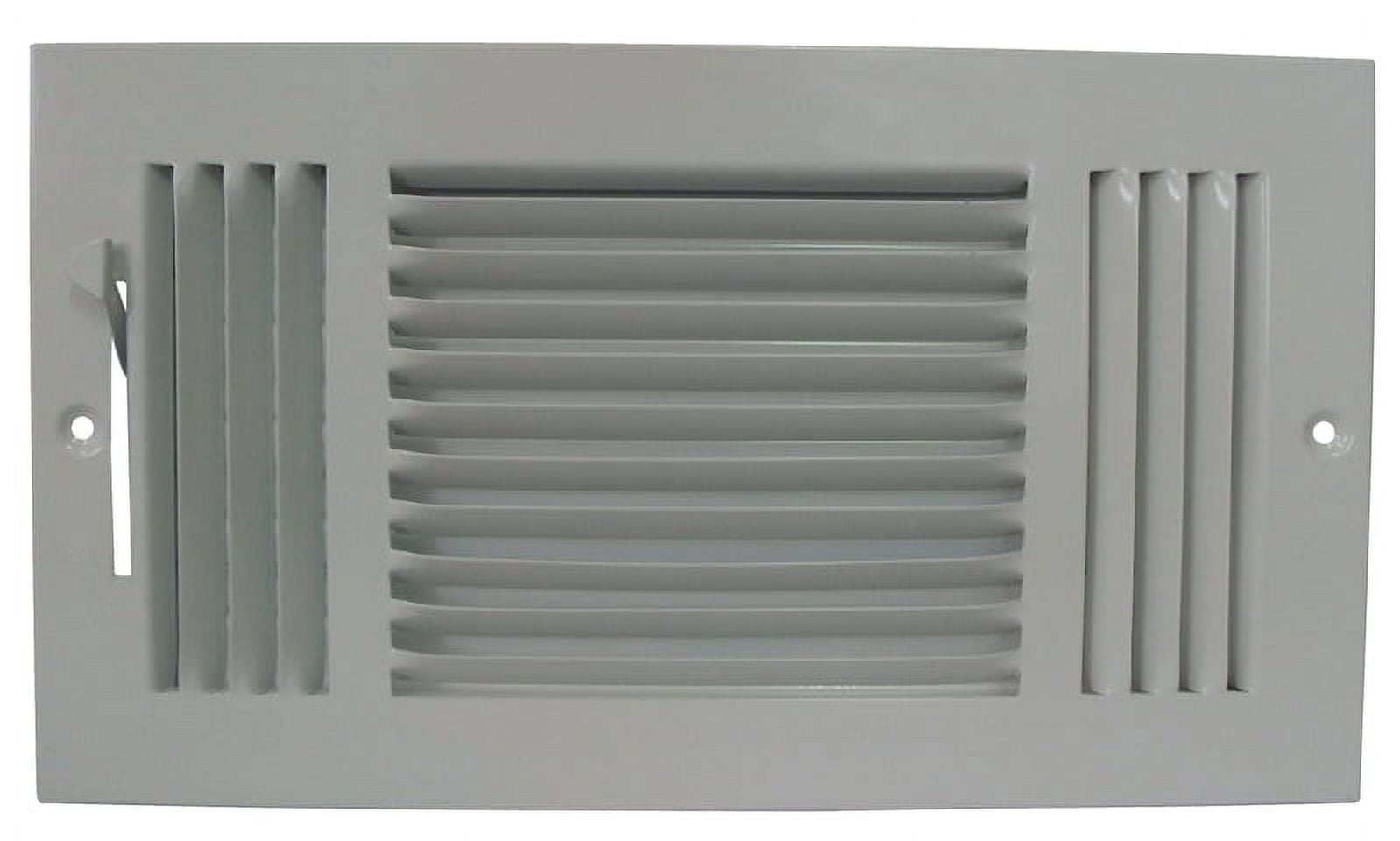 ProSource SW03-12X6 3-Way Sidewall Register, 13.5 in L, 7.5 in W, 52 ...