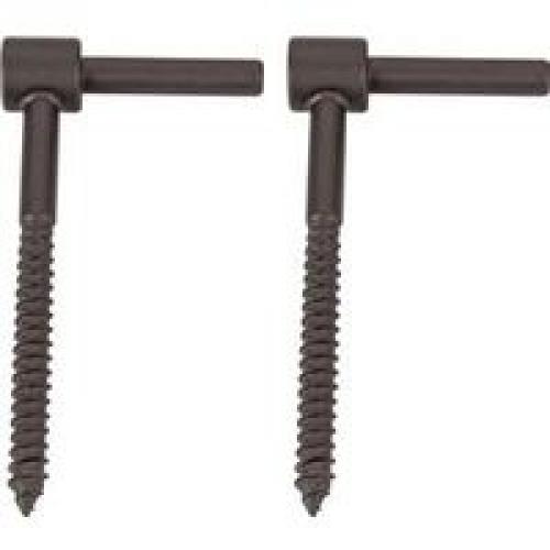 ProSource Shutter Pintel Stainless Steel Black Powder Coated - Walmart.com