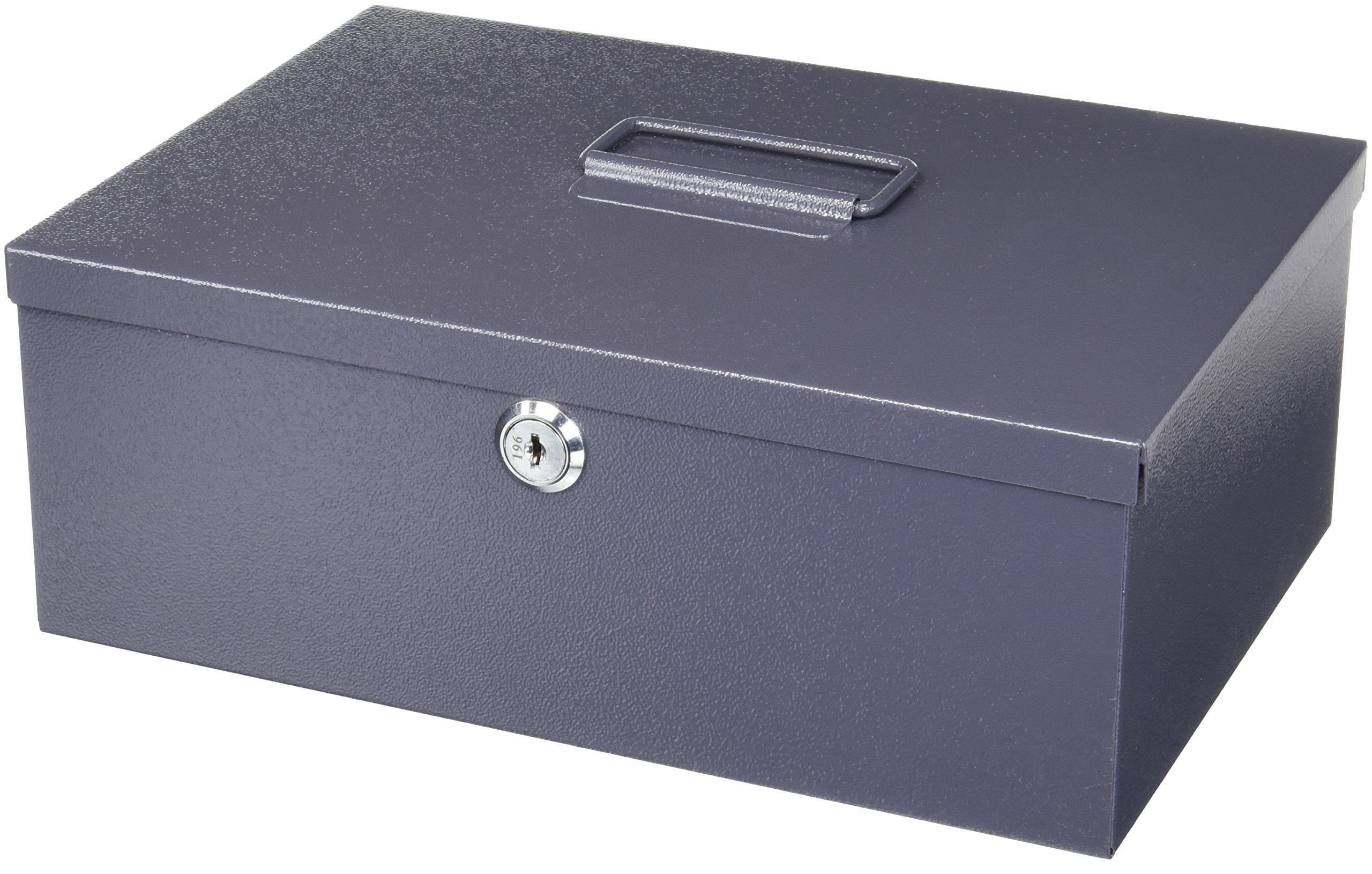 MINTCRAFT TS814-3L CASH BOX W/KEY 11.54X7.8X4.33 - Walmart.com
