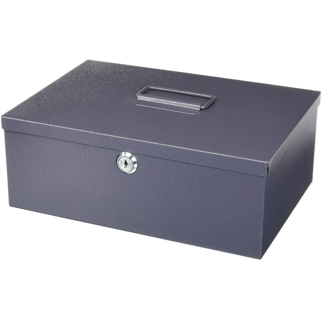 ProSource TS814-3L Cash Box, 11-1/2 L x 7-5/8 W x 4-3/8 H in Exterior ...