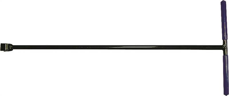 MintCraft WMT60343L Water Meter Key, 3/4 in Dia x 60 in L, Steel, Black ...