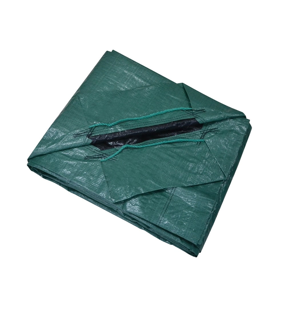 ProSource Yard Tarp With Drawstring 9 Ft L X 9 Ft W 12 X 12 In Mesh ...