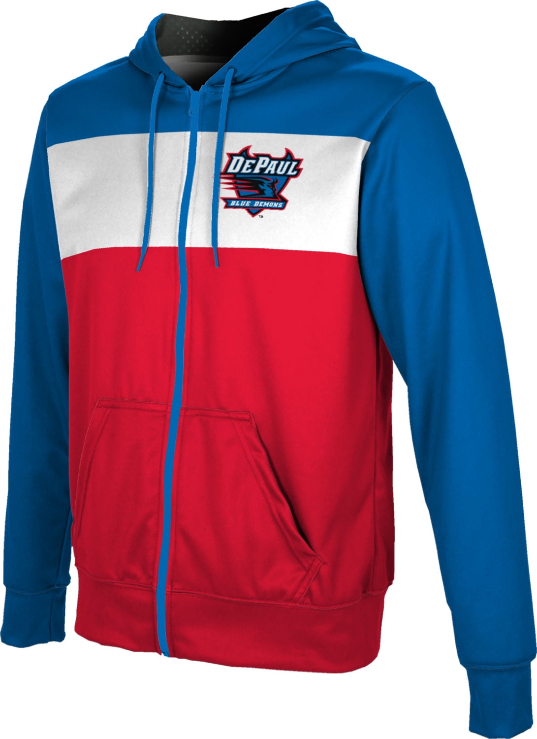 ProSphere Men's DePaul University Prime Fullzip Hoodie - Walmart.com