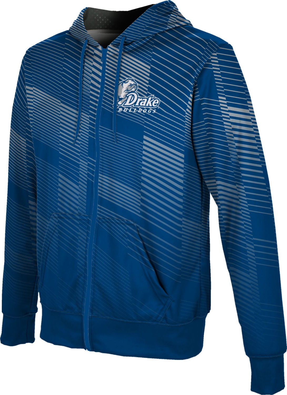 ProSphere Men's Drake University Bold Fullzip Hoodie - Walmart.com