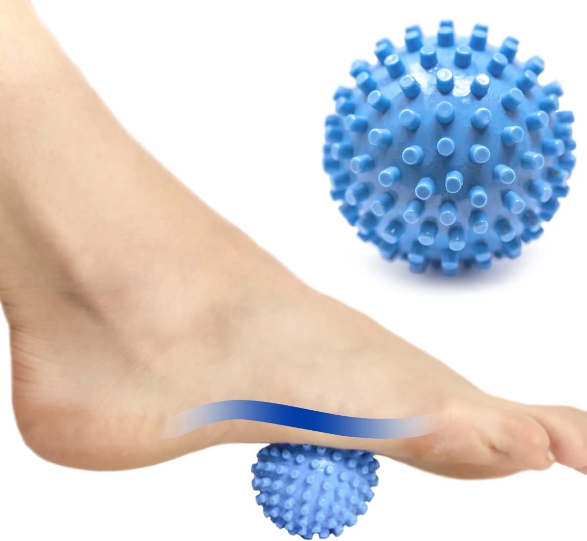 ProStretch Addaday Footy Textured Spiky Massage Ball for Targeted Foot ...