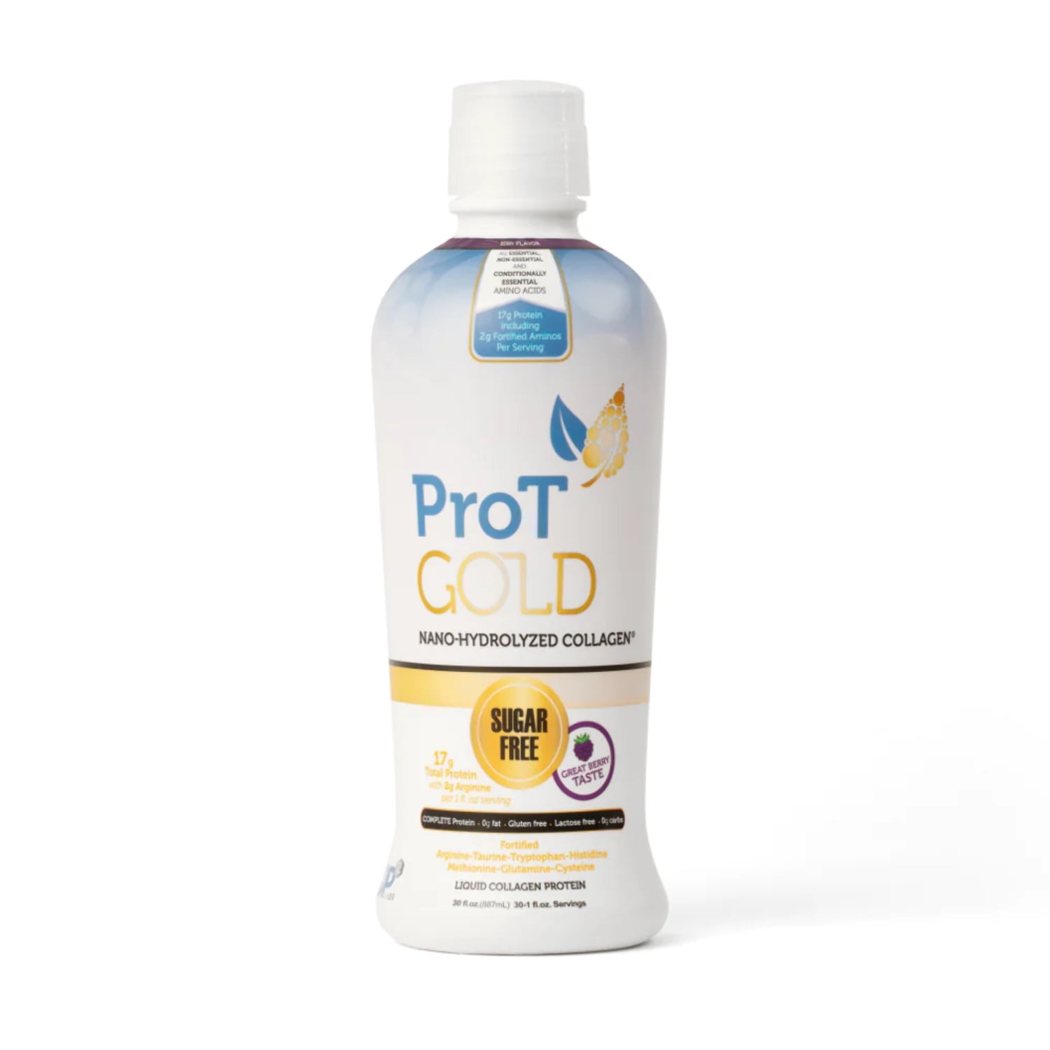 ProT Gold Liquid Collagen Protein - 30oz - Berry - Walmart.com