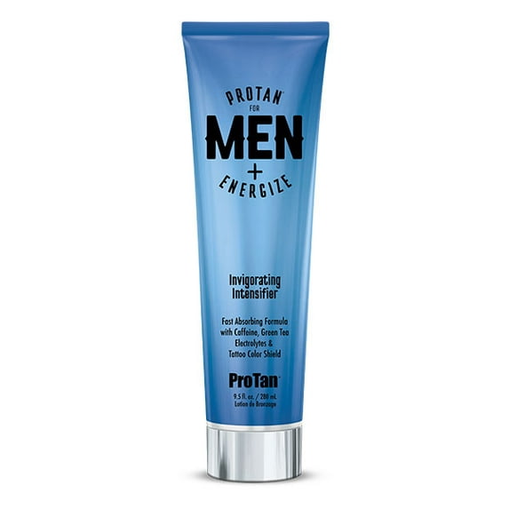 ProTan For Men + Energize Invigorating Intensifier Tanning Lotion 9.5oz ...
