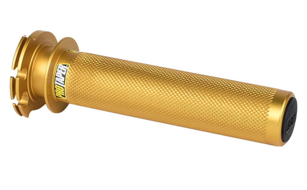 ProTaper Twister Gold Billet Aluminum Throttle Tube (025073) - Walmart.com