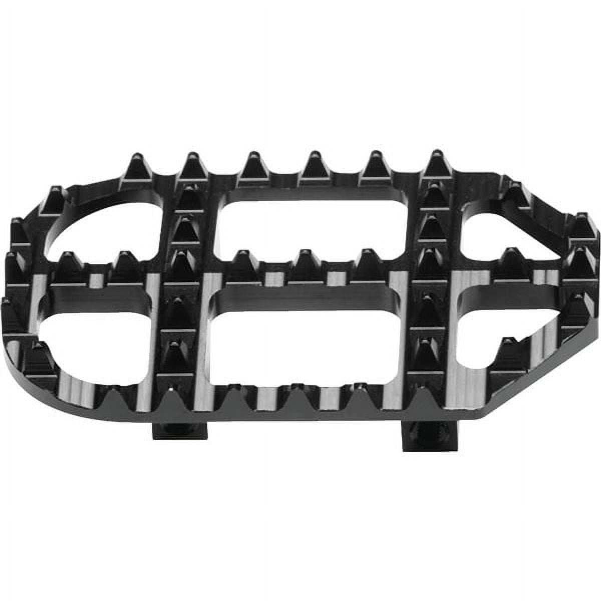 Black Pro Taper 2.3 Platform Footpeg -5mm Cleats - Walmart.com