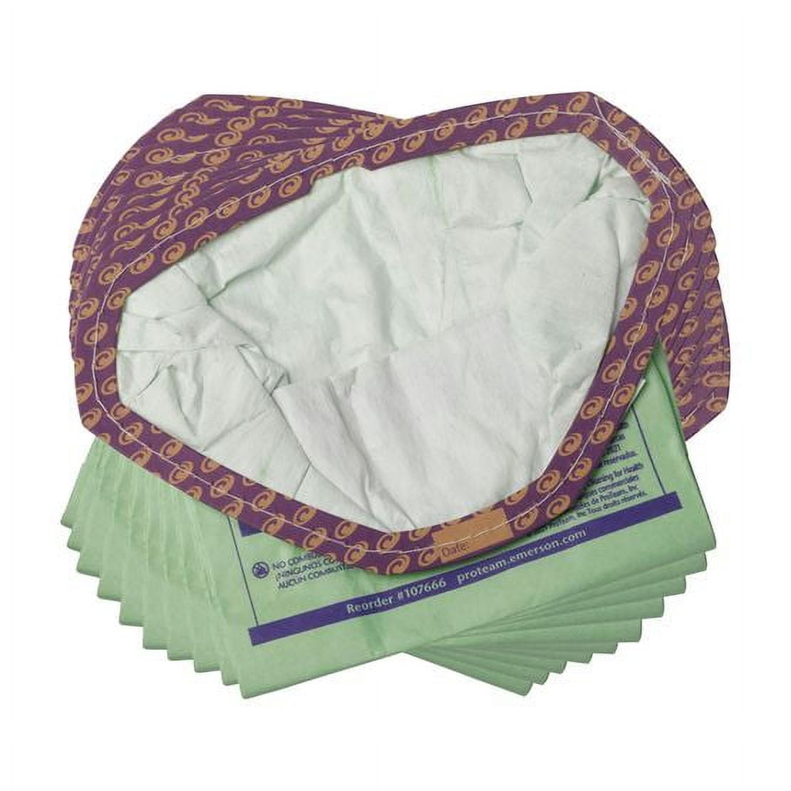 ProTeam GoFit 3 Vacuum Filter Bags, 3 Quart Capacity, Intercept Micro ...