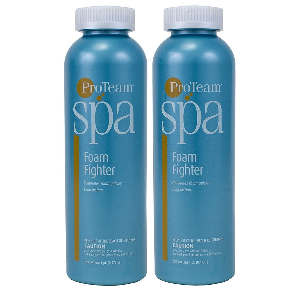 ProTeam Spa Foam Fighter Removes and Stops Foam 2 Pack 1 Pint - Walmart.com