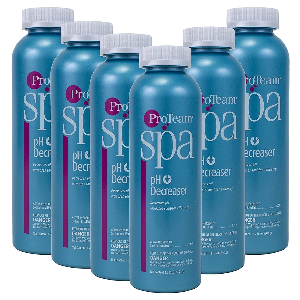 ProTeam Spa pH Decreaser 6 x 1.5 lb - Walmart.com