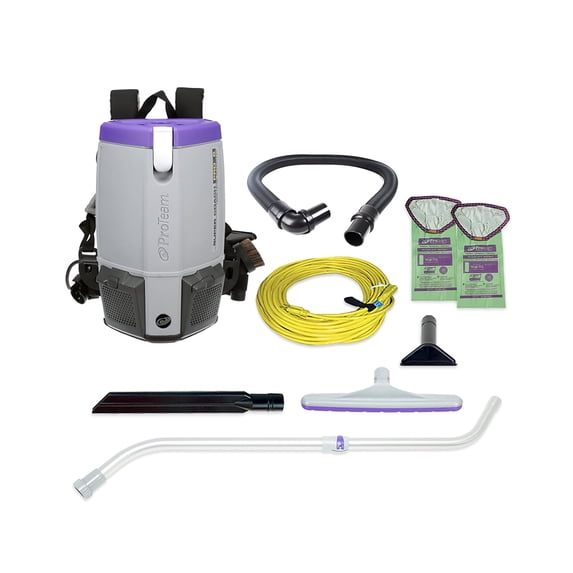 ProTeam Backpack Vacuum, Reusable Bag, 6 Quart, 107310 - Walmart.com