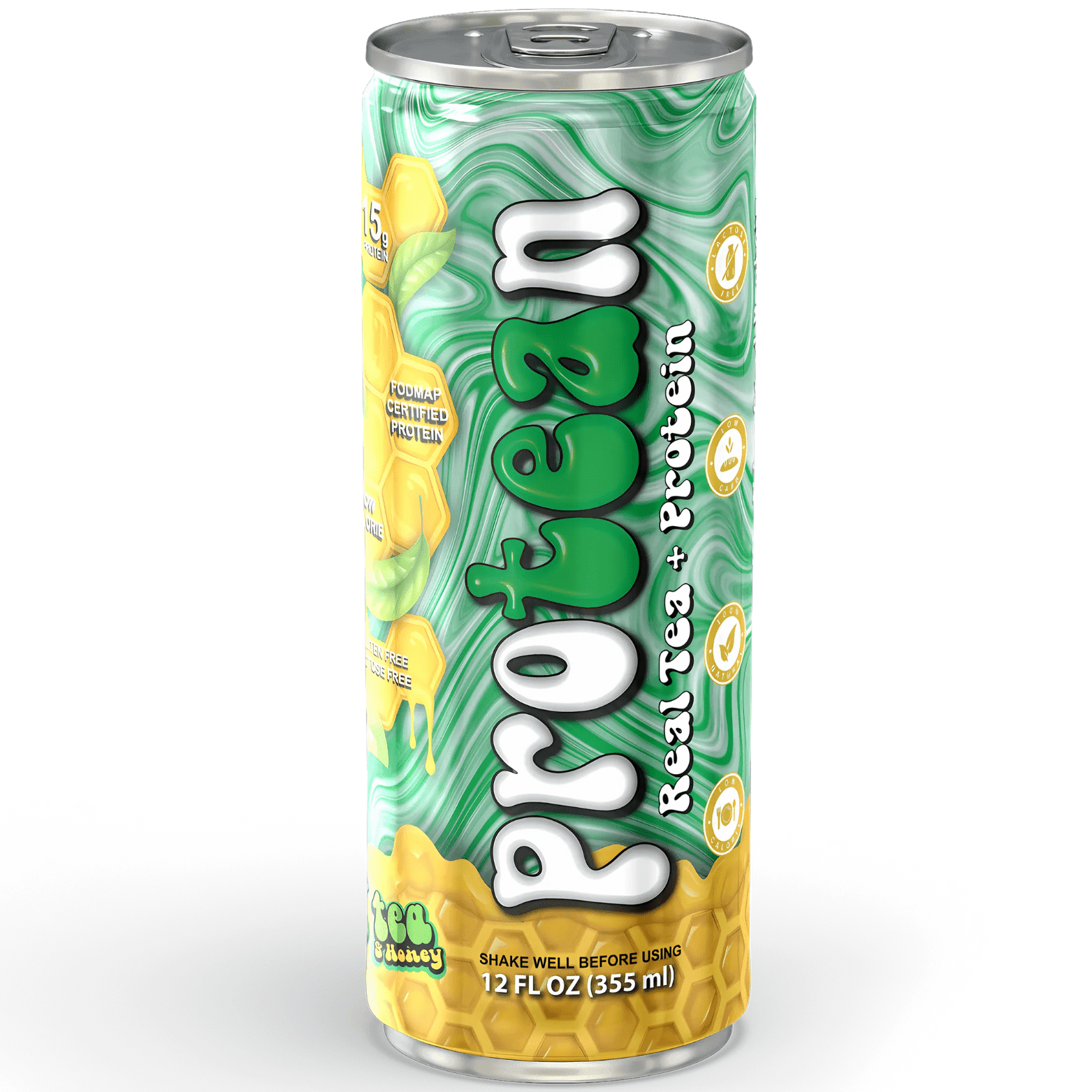 ProTean, Green Tea & Honey Whey, 15g Protein, 12-Pack - Walmart.com