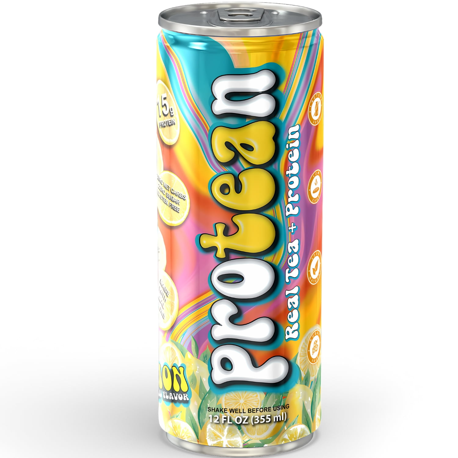 ProTean Groovy Lemon Whey + Collagen, 15g Protein Tea, 12-Pack ...