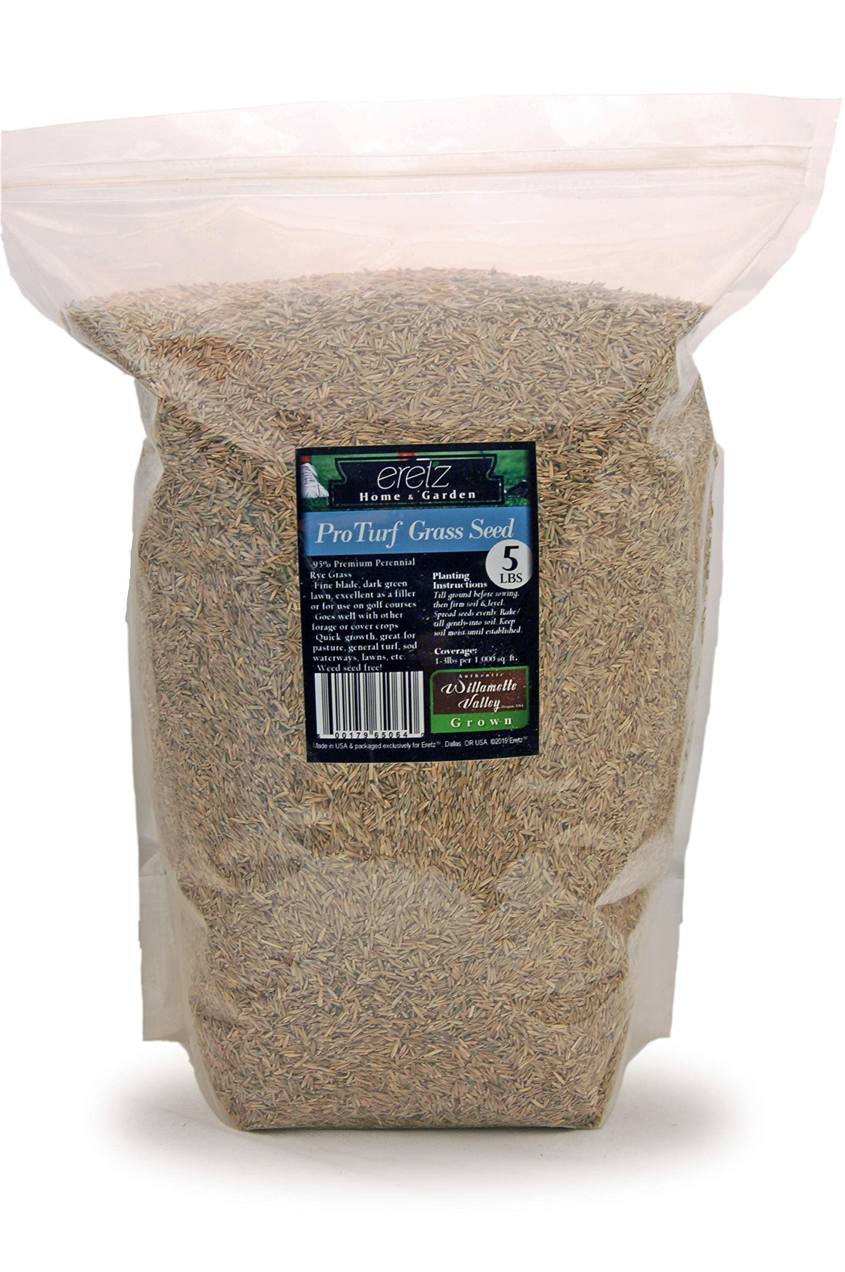 ProTurf Perennial RyegrassEGSC Fine Lawn Seed by Eretz (5lb) - CHOOSE ...