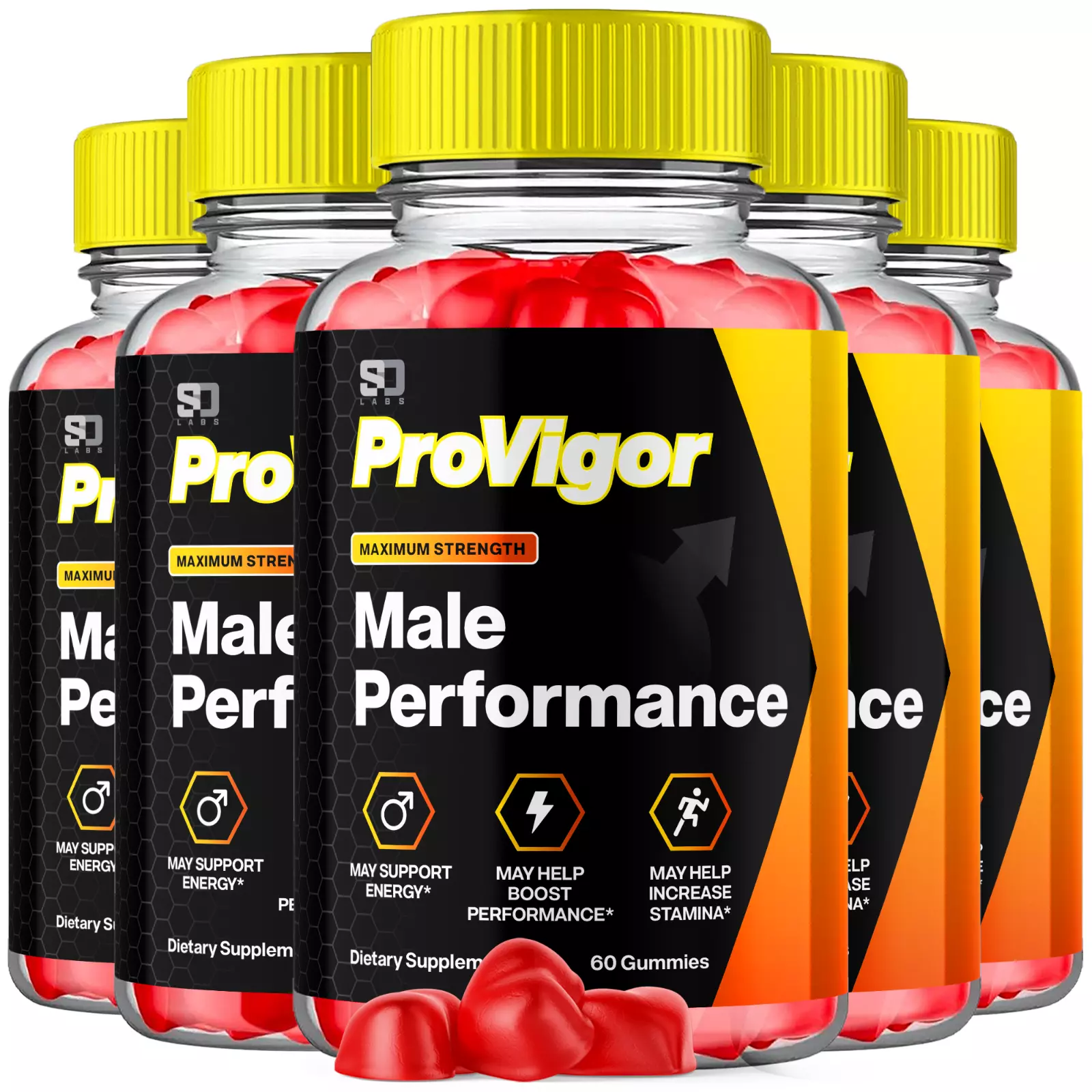 ProVigor for Men Advanced Formula Vitamin Supplement 300 Gummies ...