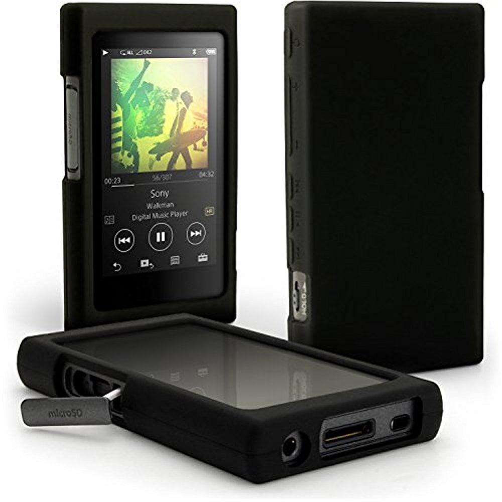 ProVisionTools Silicone Skin Case Cover for Sony Walkman (Black ...