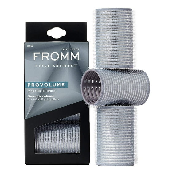 ProVolume 1.5" Self-Grip Ceramic Ionic rmal , 3 Count Salon Quality ...