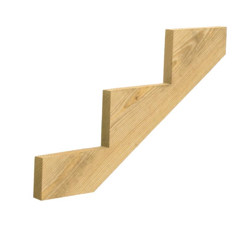 279712 3-Step Stair Stringer, 2 x 12 - Quantity 1 - Walmart.com
