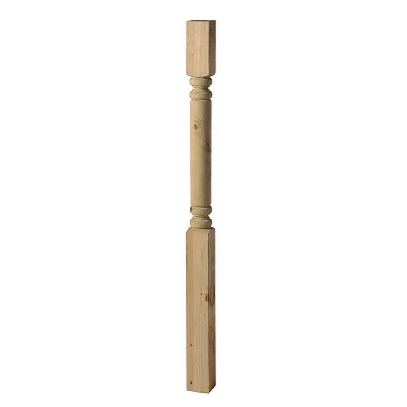 ProWood 4 In. x 4 In. x 54 In. Treated Wood Colonial Newel Post ...