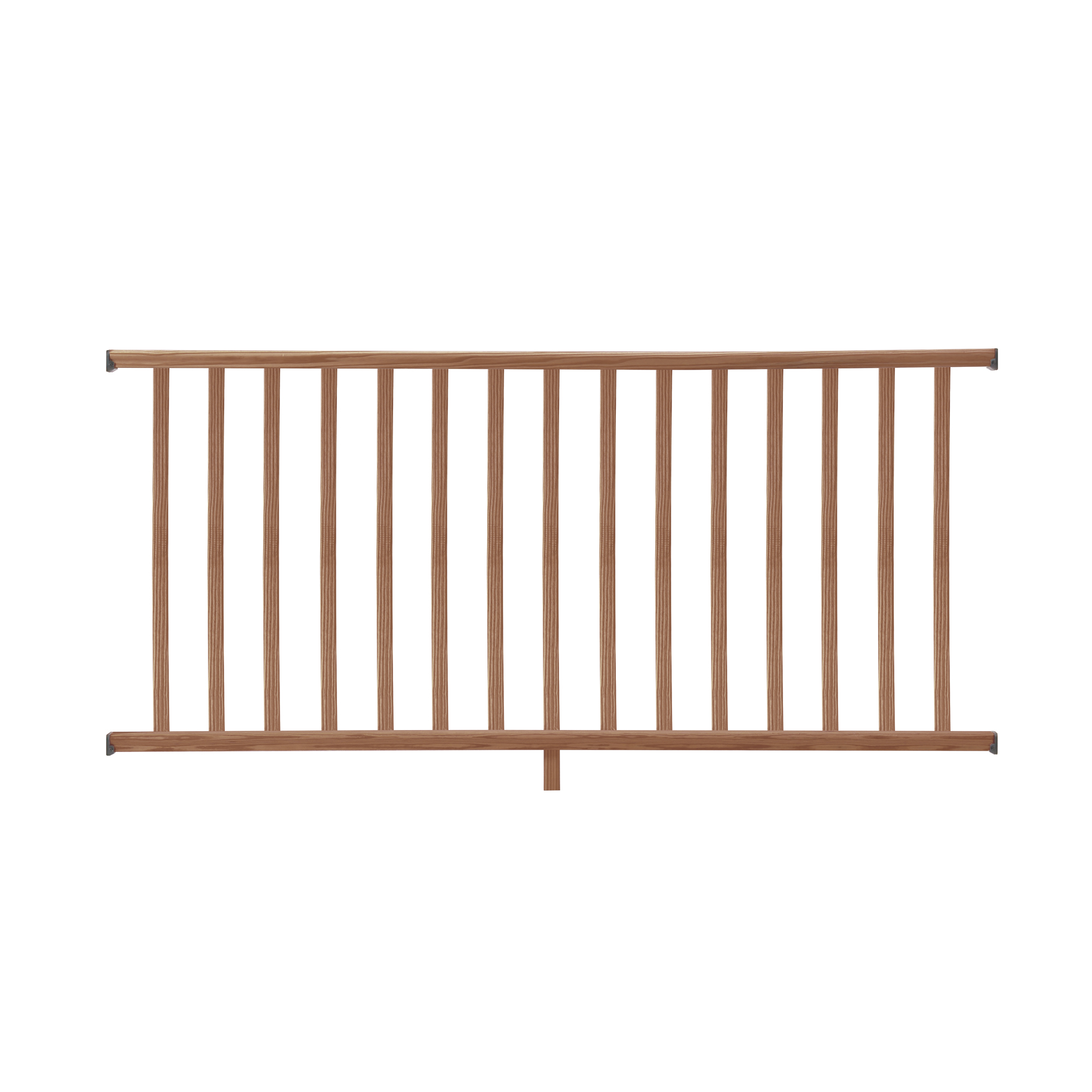 Oriental Furniture Japanese Wood & Bamboo Fence Section - Walmart.com