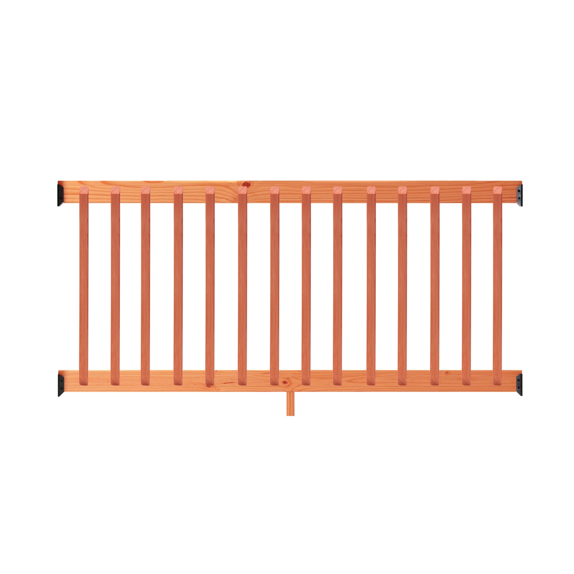 ProWood 6 ft. Wood Railing Kit with Beveled Wood Balusters, Color ...