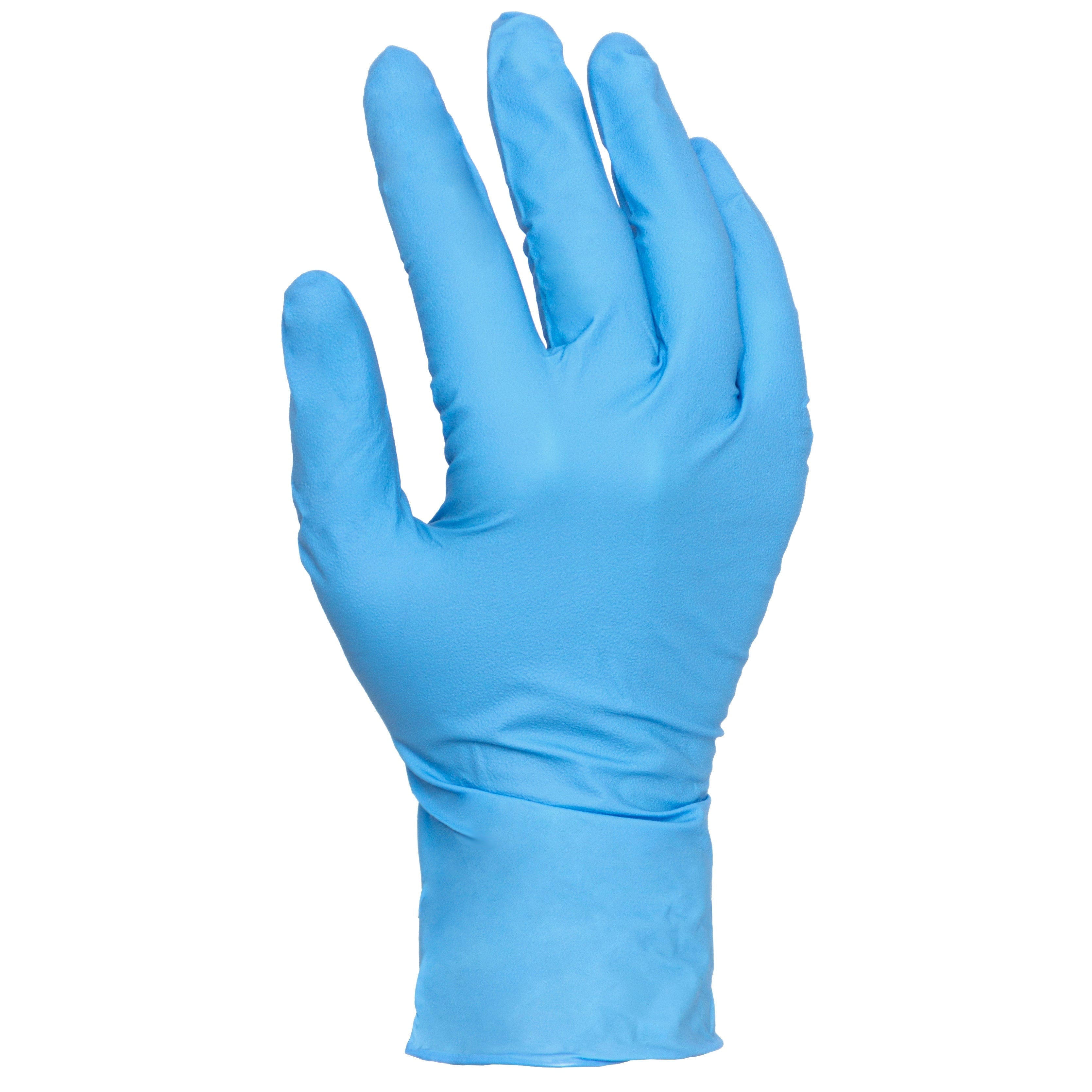 ProWorks® Nitrile Powder Free 7 Mil Exam Gloves, Blue XL - Box of 100 ...