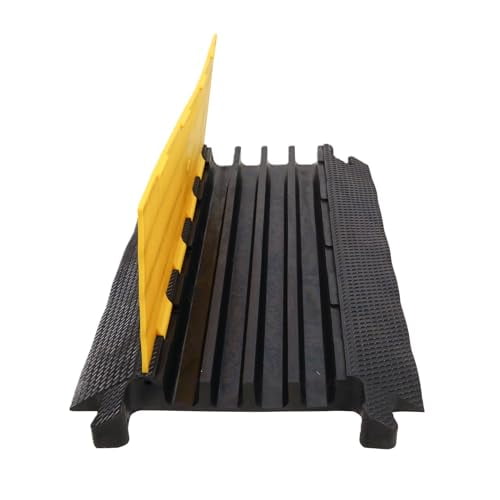 ProX 4-Ch Outdoor Rubber Cable Protector Speed Bump Cover Supports up ...