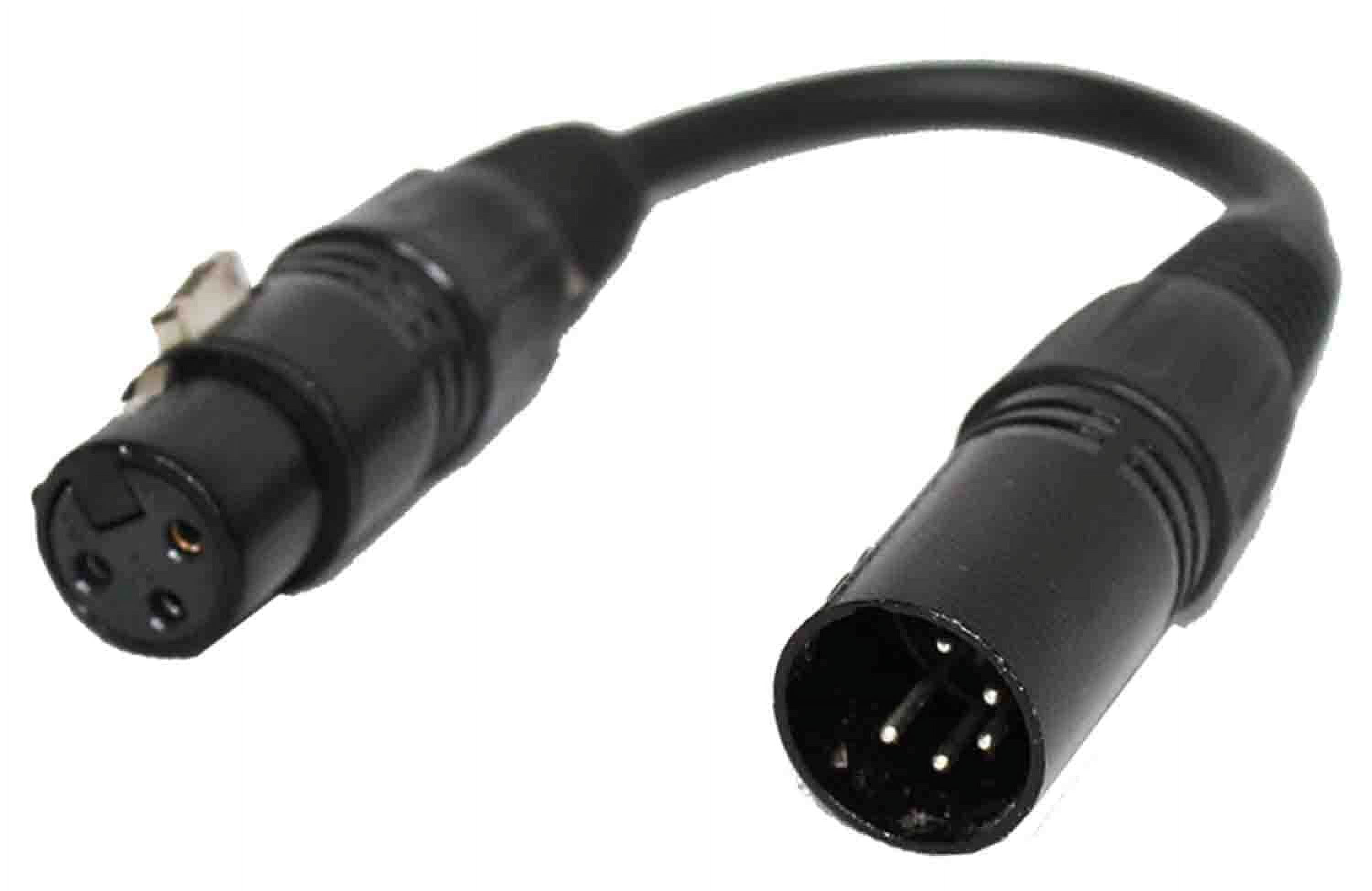 ProX -DMX5M3F (5-Pin Male to 3-Pin Female Turnaround) - Walmart.com