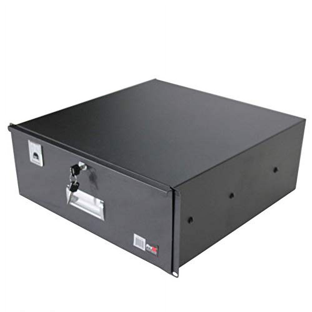 ProX Heavy Duty 18" Deep 4U Metal Locking Rackmount Drawer For 19" Rack ...