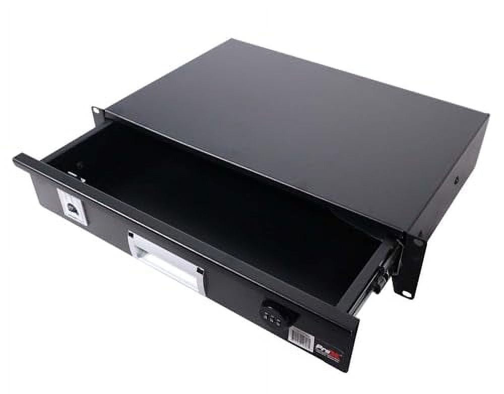 ProX T-2RD-12 MK3 2U Rack Space 12" Depth Rack Mount Drawer for Audio ...