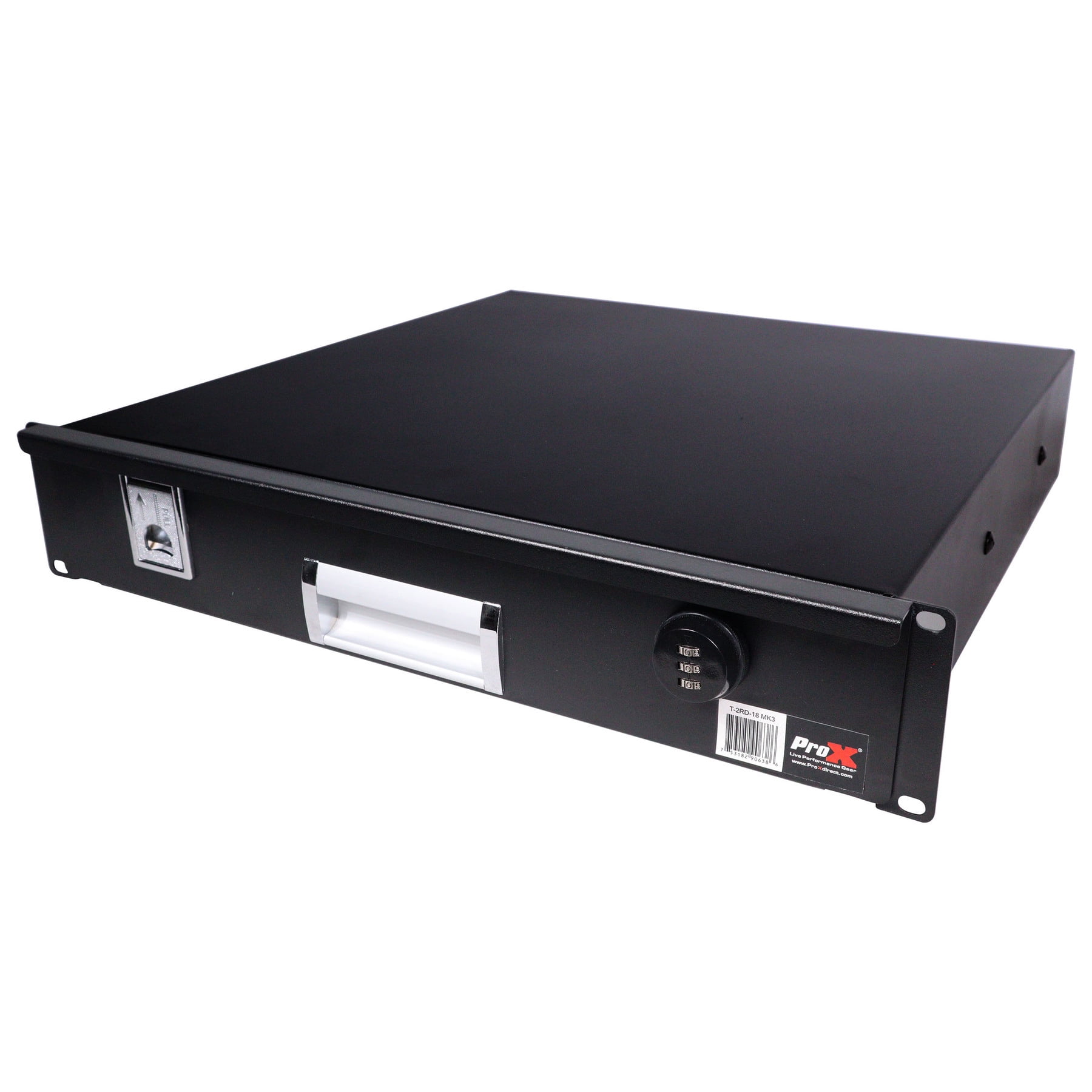 ProX T-2RD-18 MK3 2U Rack Space 18" Depth Rack Mount Drawer for Audio ...