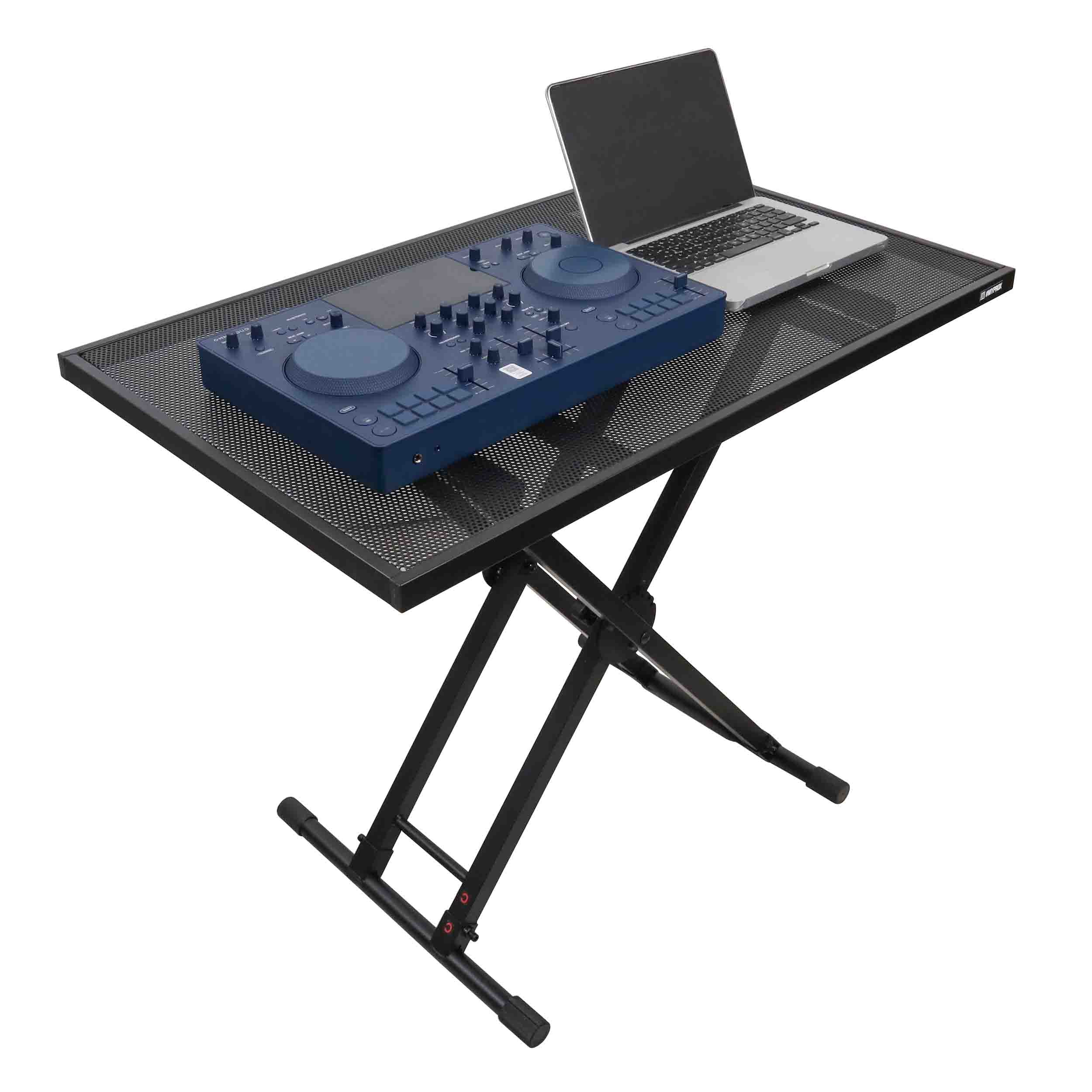 ProX T-KSTU4024, 40" x 24" Utility Music Keyboard X Stand Table Top Add on for DJ Controllers ...