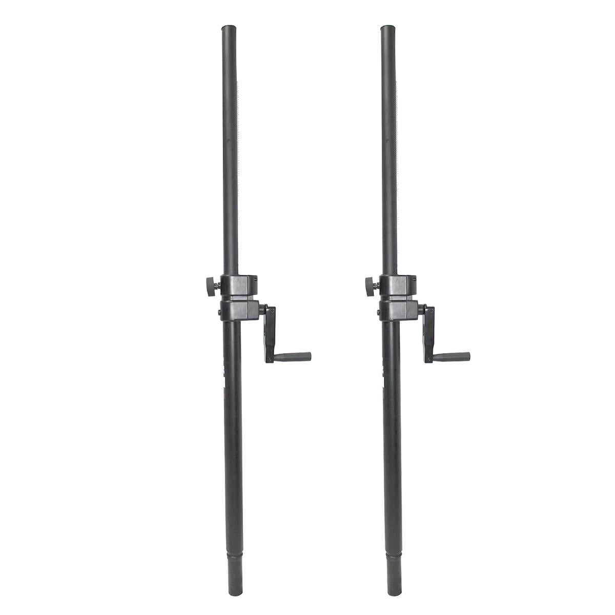 ProX T-SAA-C Crank System Adjustable Speaker/Subwoofer Poles Dual ...