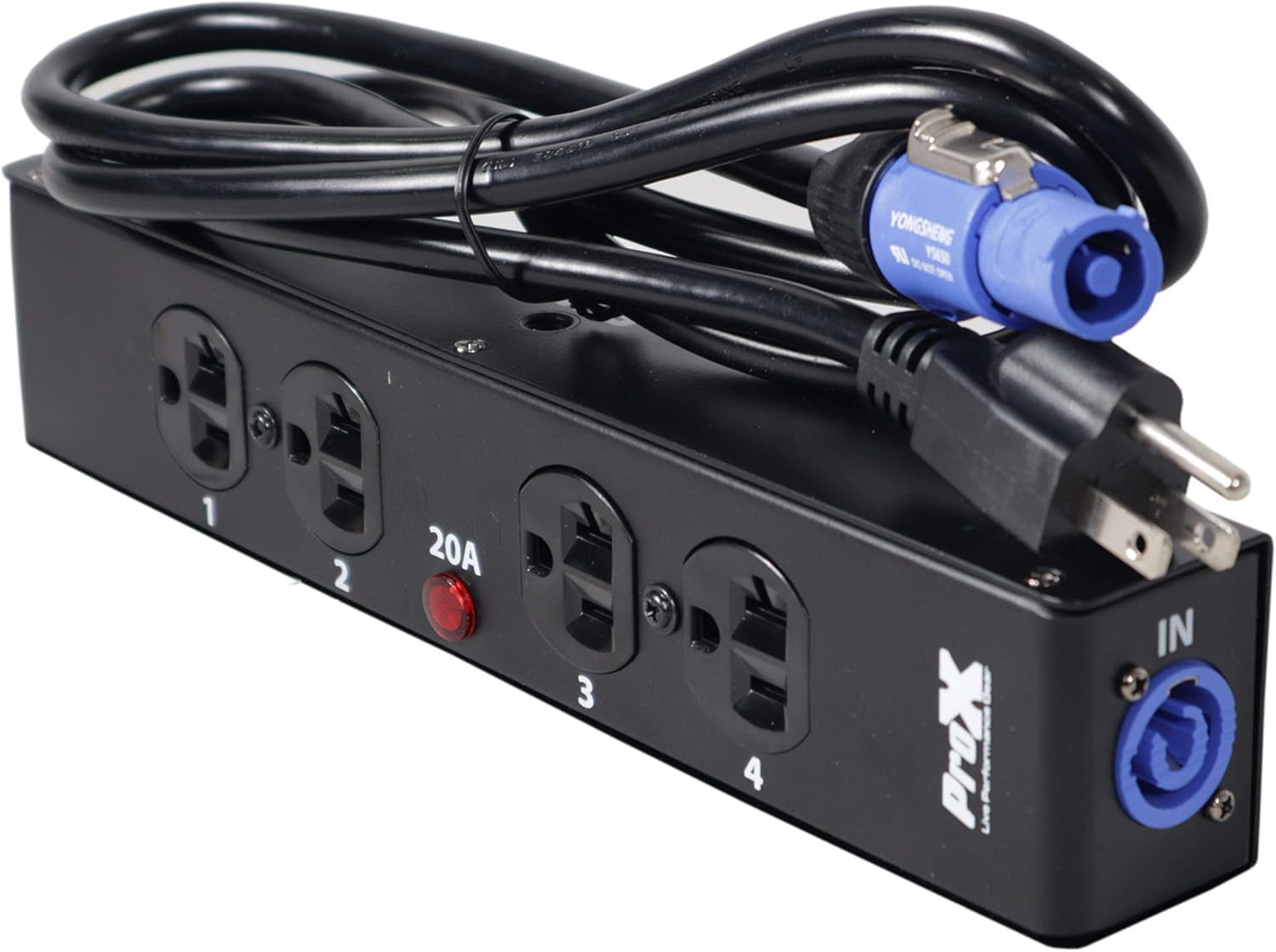 ProX X-PW EX4 BOX Power Connector Box for 4X Edison Power Outlet For ...