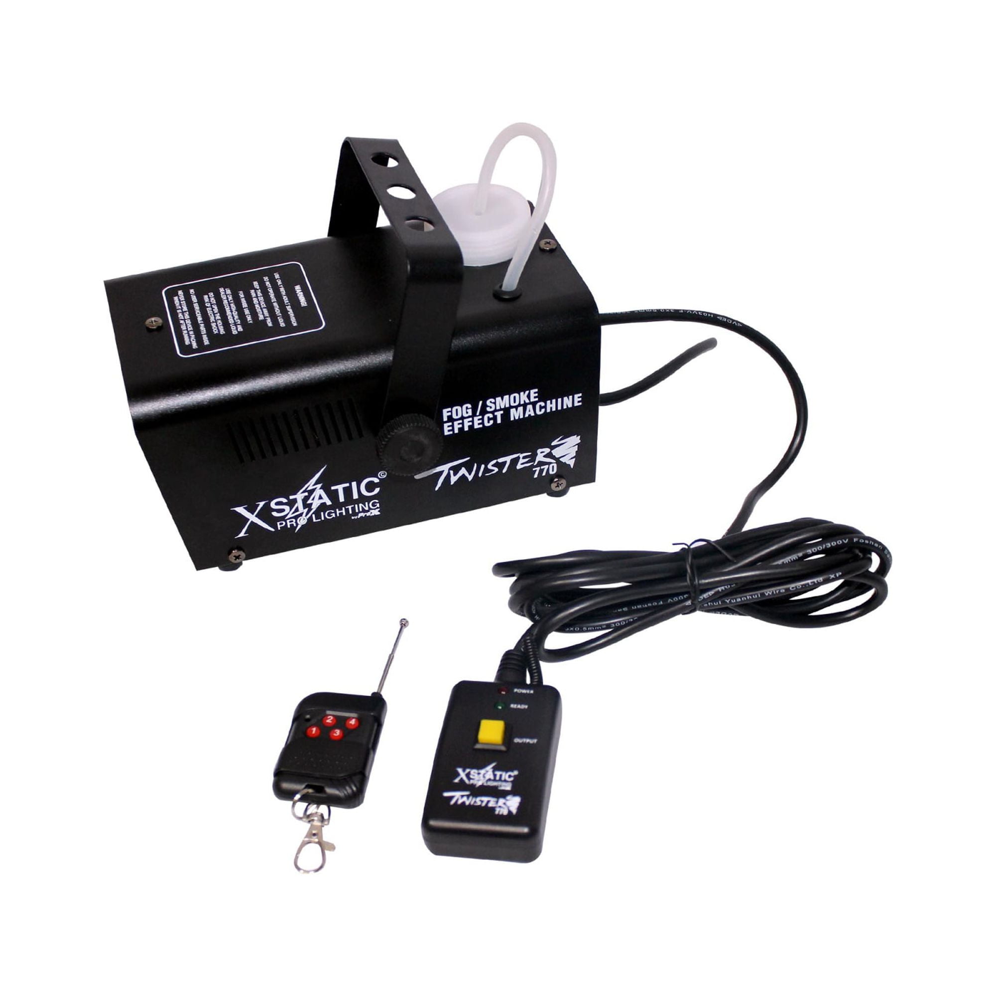ProX X-T770 TWISTER 770 Watts Water- Based Fog Machine W wireless RF ...