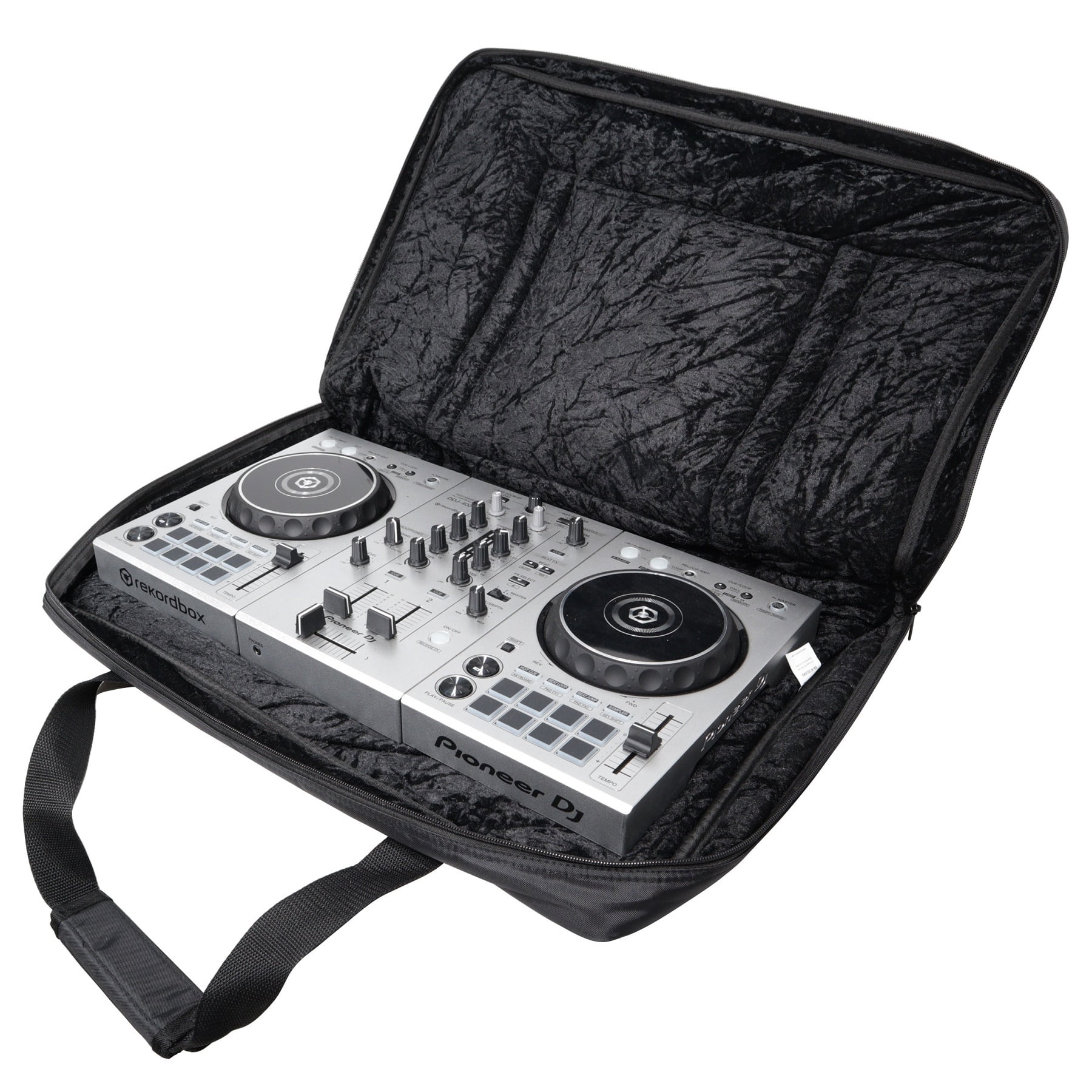 ProX DJ Case with Soft-Padded Web Handles for Pioneer DDJ-SR2, DDJ-RR ...