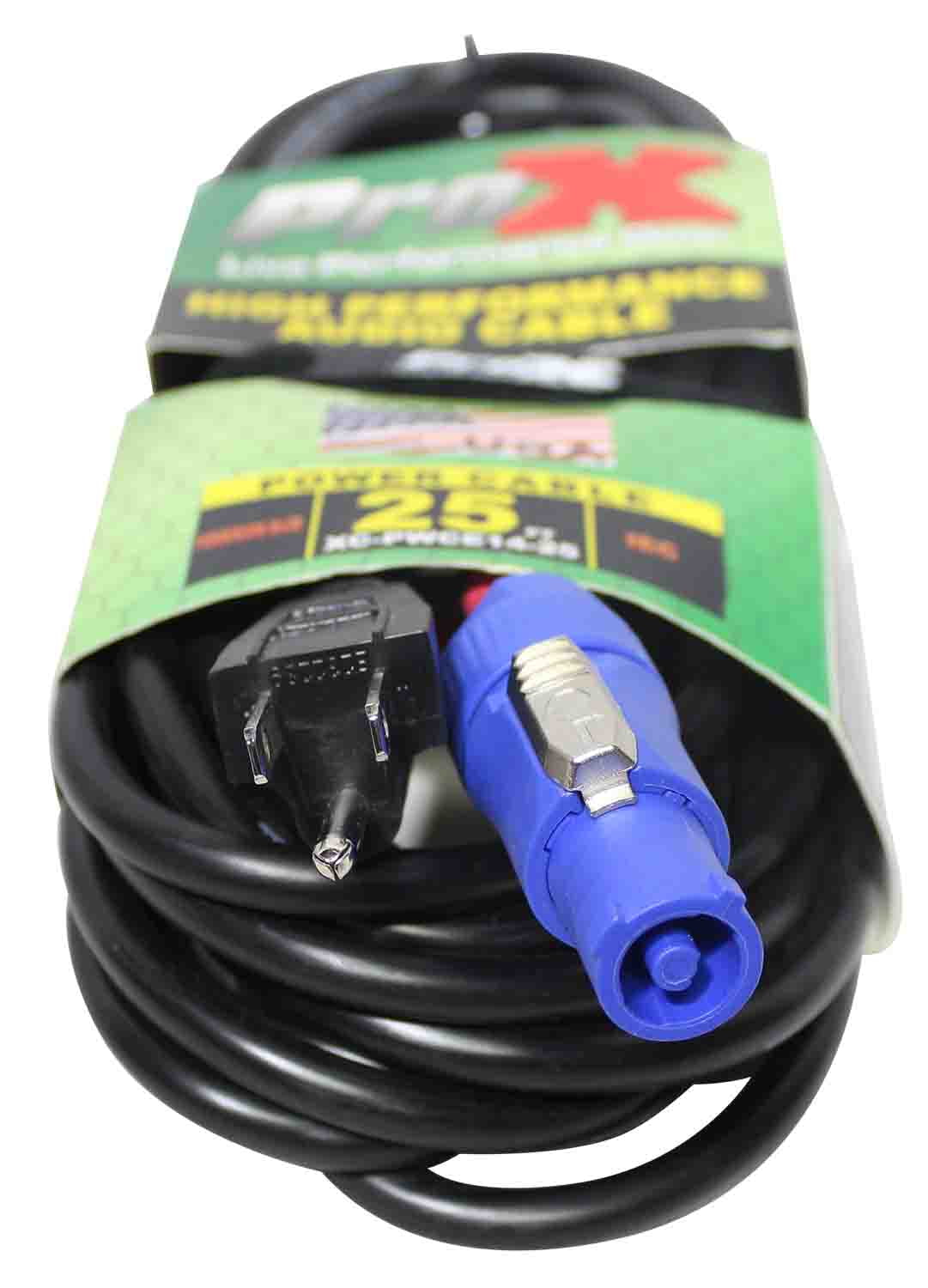 ProX XC-PWCE14-25 | 25ft PowerCON to Edison Cable - Walmart.com