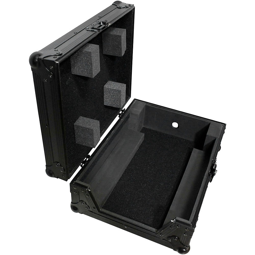 Prox Black On Black Mixer Case For Large Format 12" Dj Mixers Flight ...