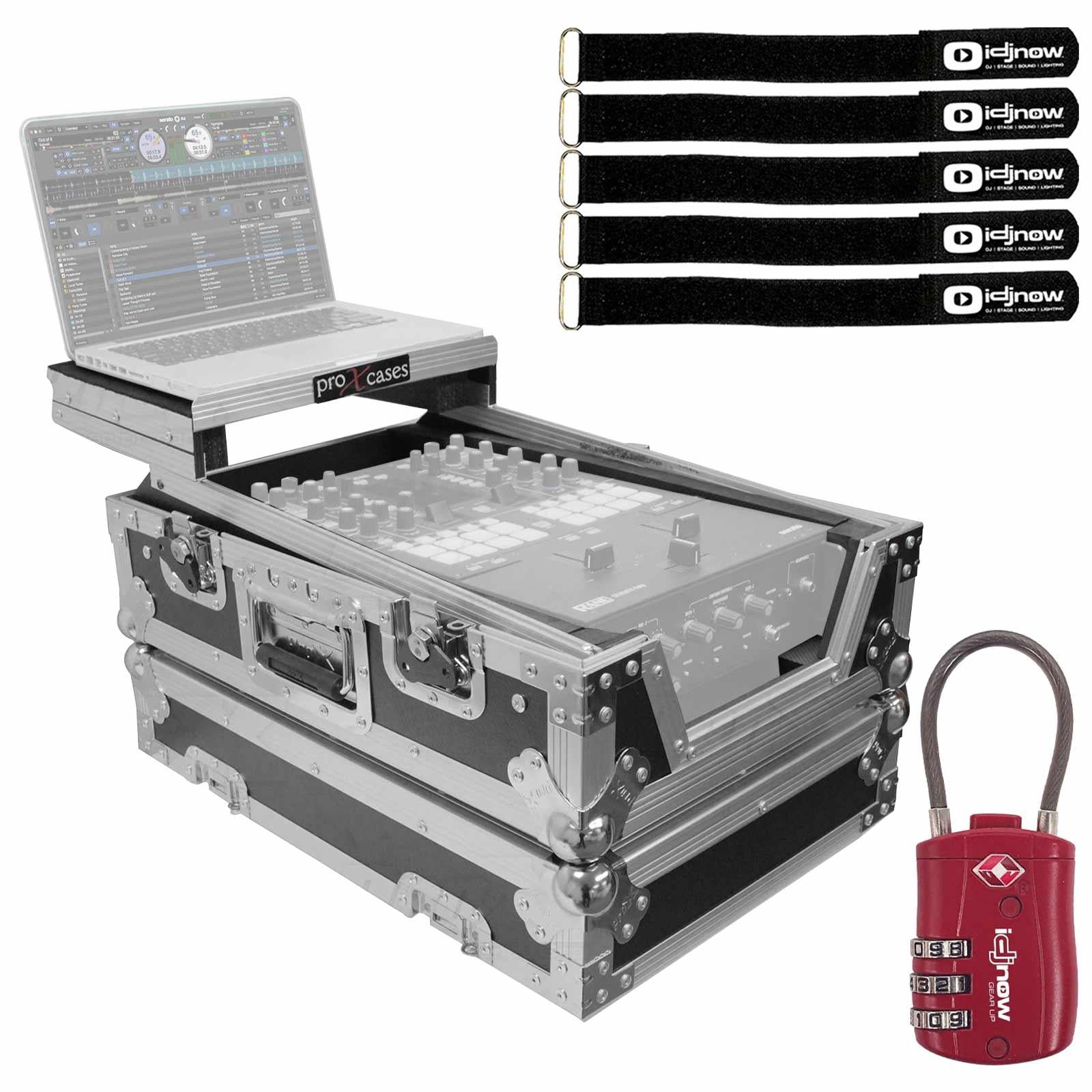 ProX XS-RANE72LT 11" Rane 72 DJ Mixer Road Case with Red TSA ...