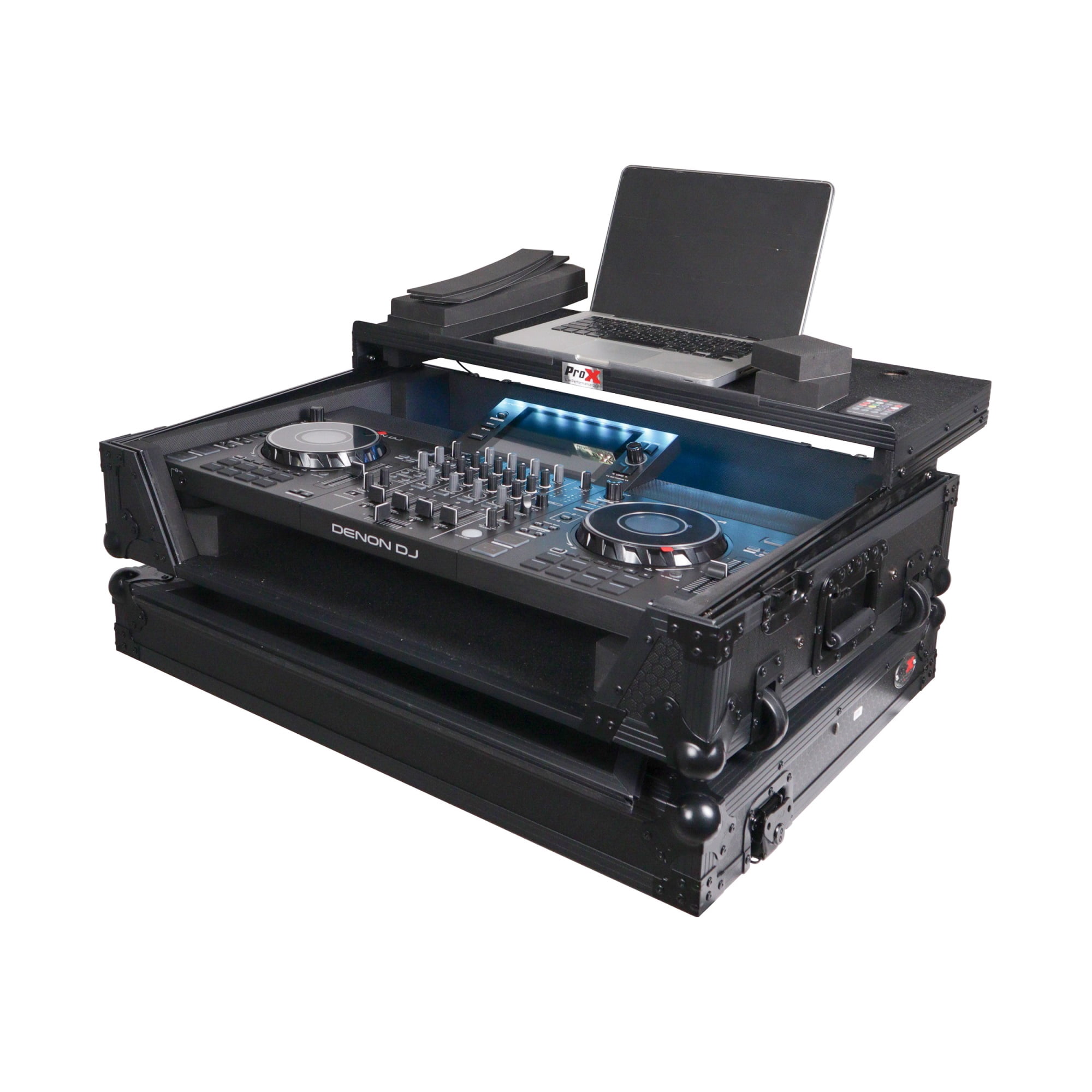 ProX XS-SCLIVE4LTBLATA Flight Style Road Case For Denon SC Live 4 ...