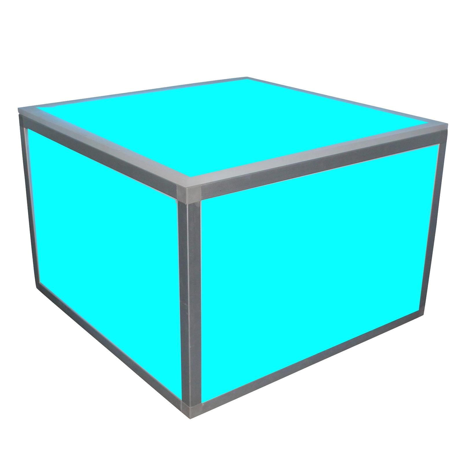 ProX XSA-2X2-16 Lumo Stage Glow Stage Acrylic Platform Riser Cube 24" X ...