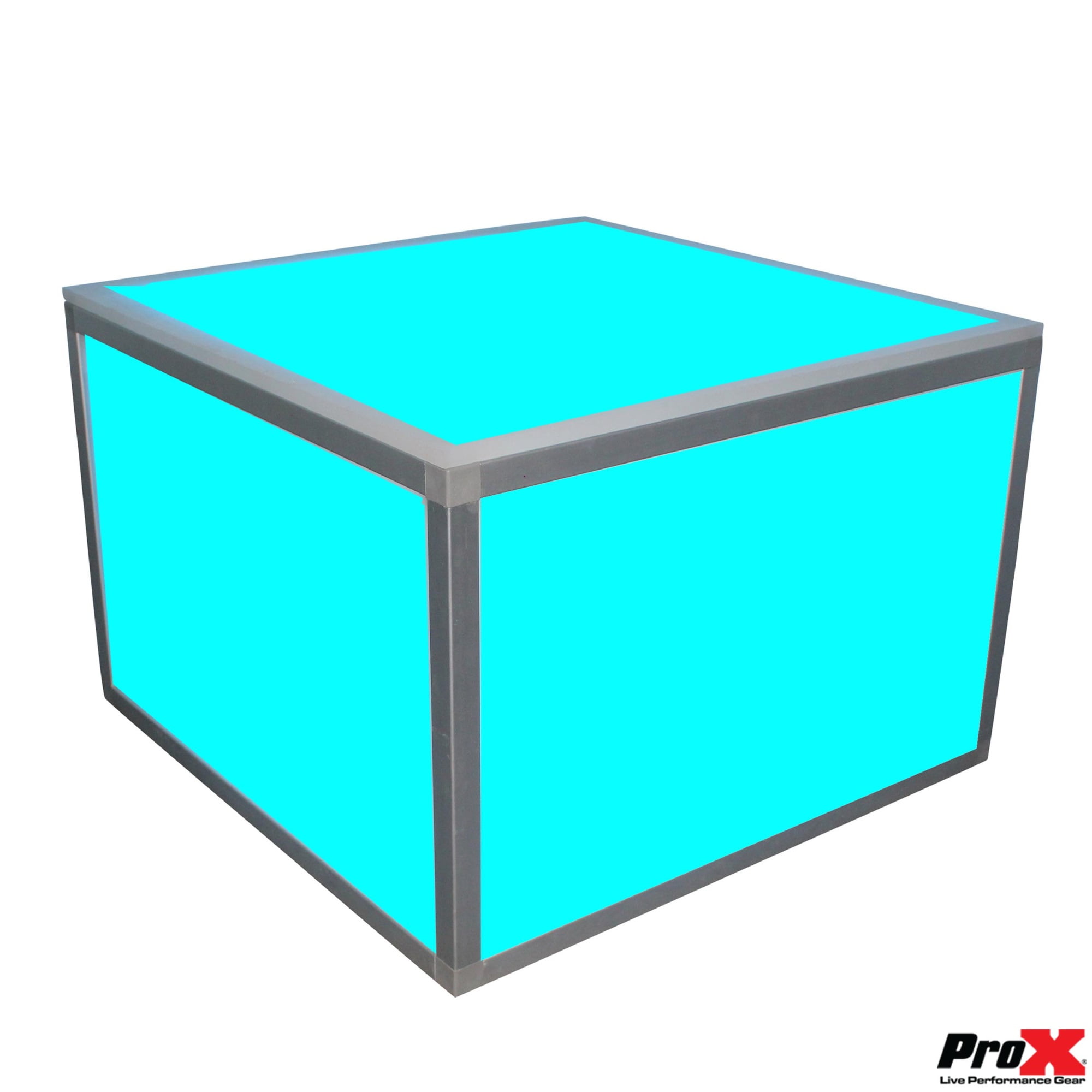 ProX XSA-2X2-24 Lumo Stage Glow Stage Acrylic Platform Riser Cube 2'x2 ...
