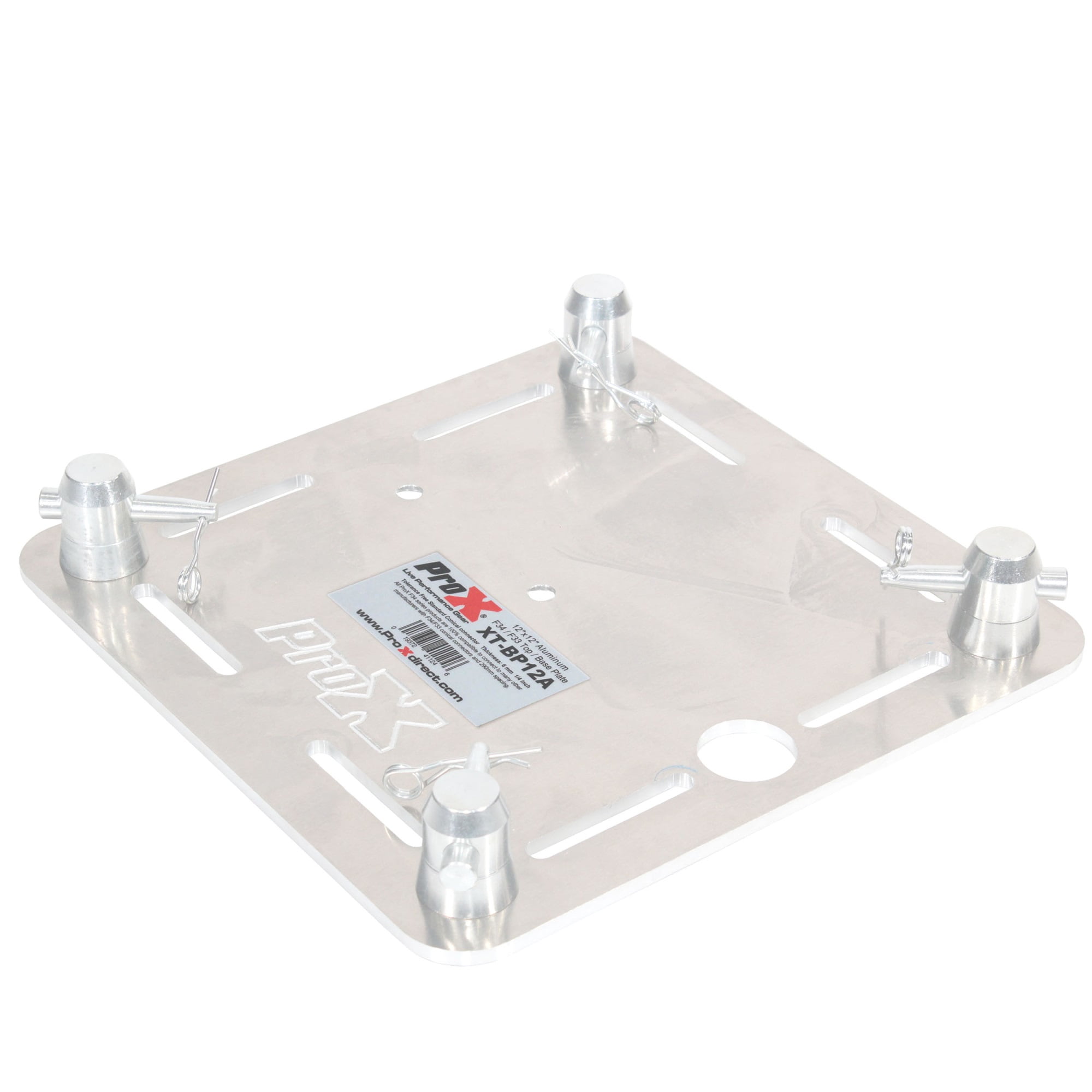 ProX XT-BP12A 12" X 12" F34 8mm Aluminum Top Plate W-Slots and Mounting ...