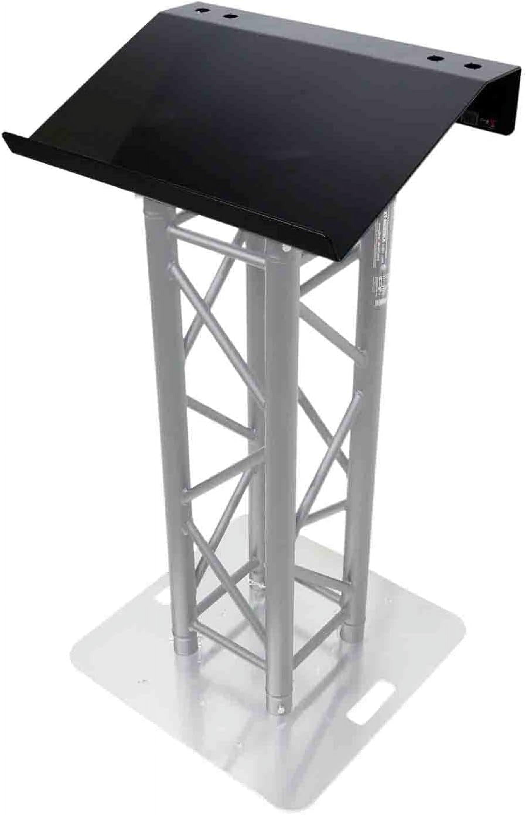 ProX XT-LECTERN24 BL Truss Lectern 24" Black Powder Finish Aluminum ...